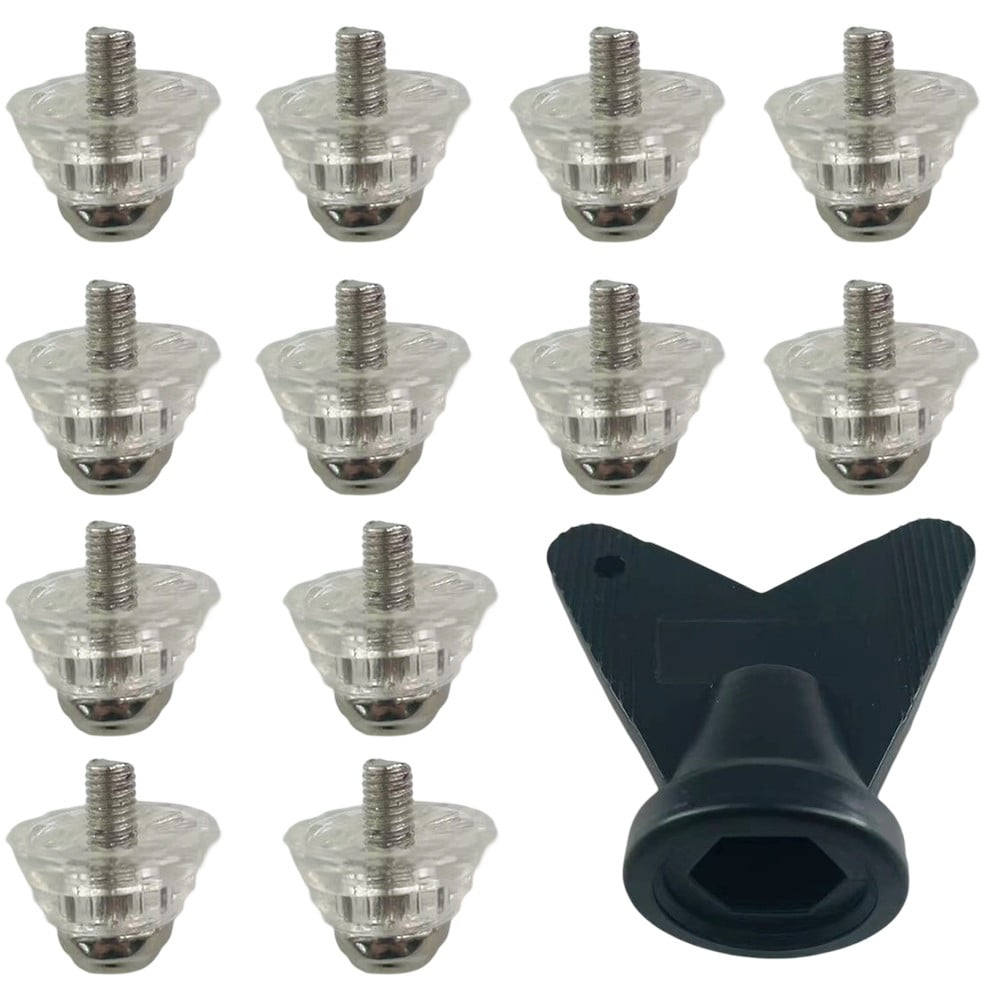 12Pcs Football Boot Studs Spikes Stable Non-Slip Soccer Rugby Shoes ...