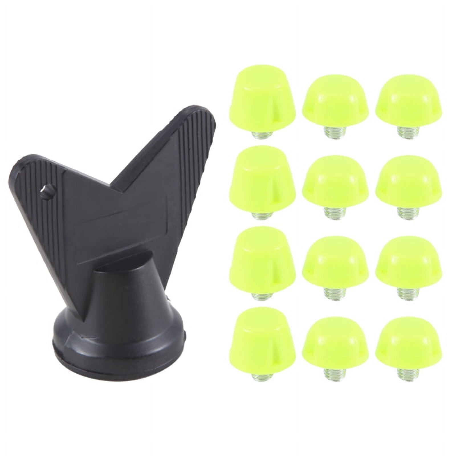 12Pcs Football Shoe Spikes Soccer Boot Cleats M5 Threading Screw 7mm ...