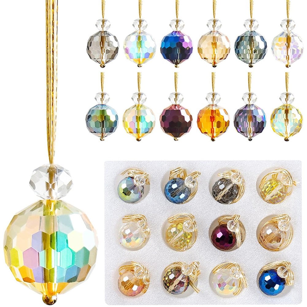 12Pcs For Crystal Sunlight Reflector Decoration: Enhance Your Space ...