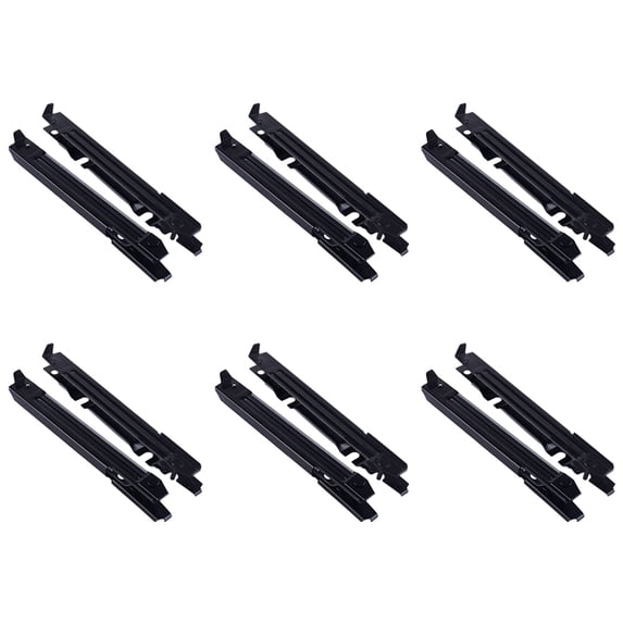 12Pcs Front Bumper Bracket End for W203 C-Class 2038801114 2038801214 ...