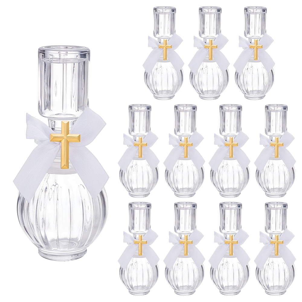 12Pcs Glass Shot Glasses with Lids Liquor Bottles with 12Pcs Polyester ...