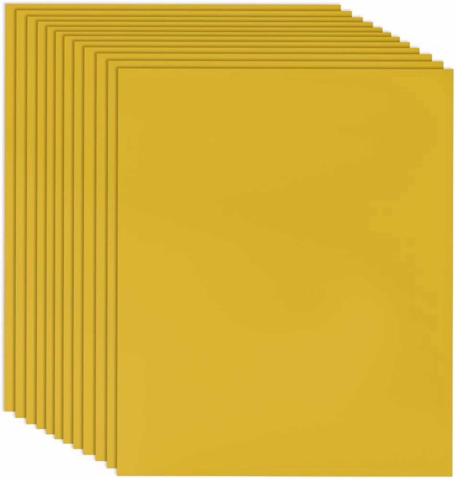 12Pcs Gold Iron on Vinyl Sheets HTV Heat Transfer Vinyl Sheets 12 x 10 ...