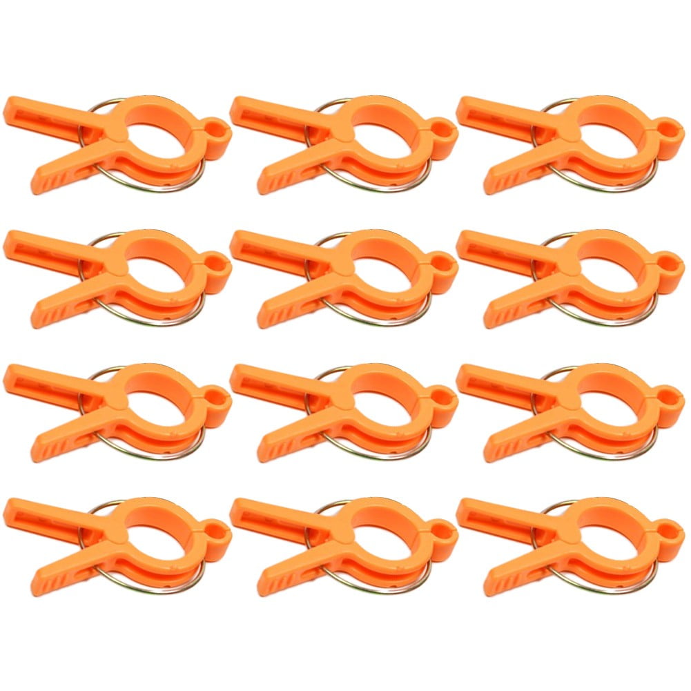 12Pcs Greenhouse Brackets Secure Fixed Plastic Plant Clips For Stems ...
