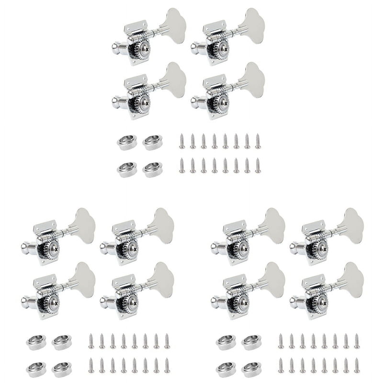 12Pcs Guitar Tuning Pegs Electric Bass Tuner Peg Guitar Open Gear ...
