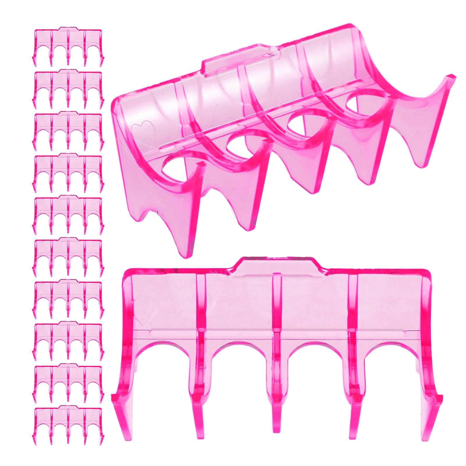 12 Pcs Perm Rod Holder Water Dispenser Hair Curler Curlers Rosy ...