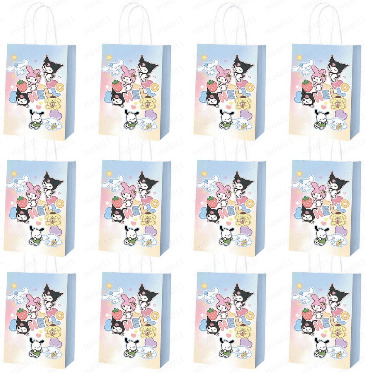 Party Favor Bags 12PCS for Kuromi Kitten Gift Goodie Treat Candy Bags ...