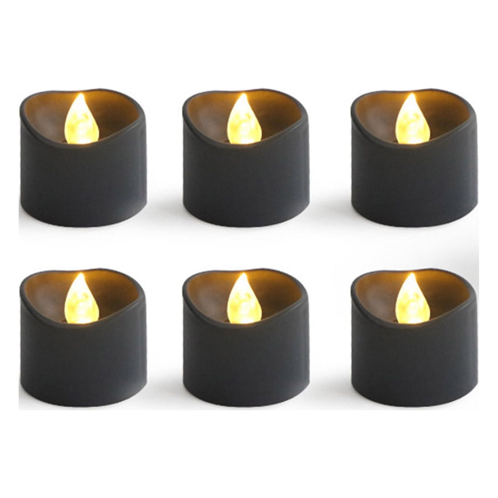 12Pcs LED Candles Flameless Realistic Looking Energy-saving Non-Glaring ...