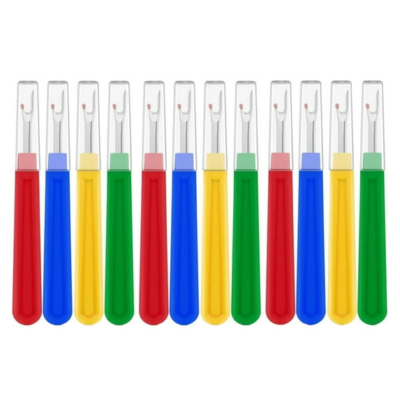 12Pcs Large Size Seam Rippers with Long Handle Thread Remover Tool for ...