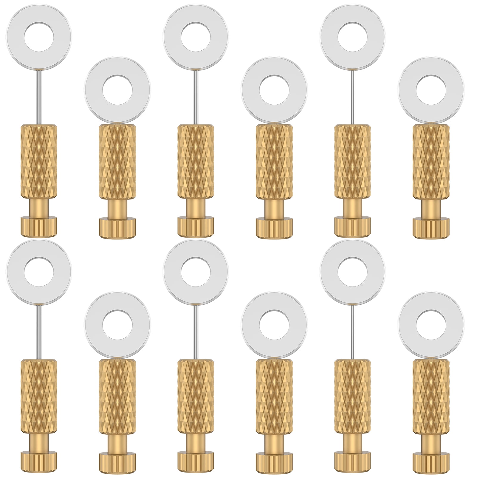 12Pcs Leather Suture Positioning Needles 12mm 18mm DIY Leathercraft ...