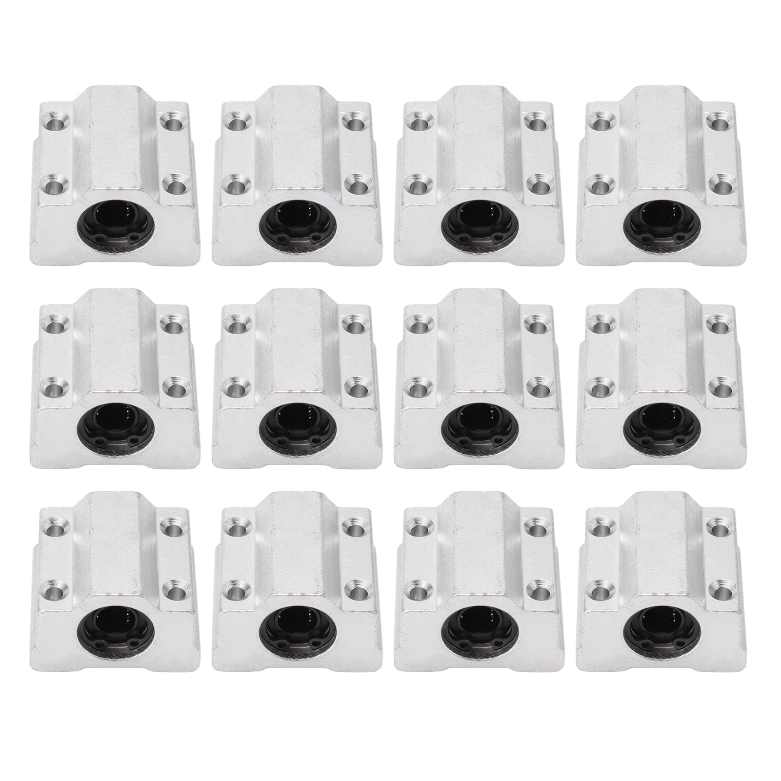 12Pcs Linear Motion Bearing Slide Block Box Type CNC Slide Unit Bushing ...