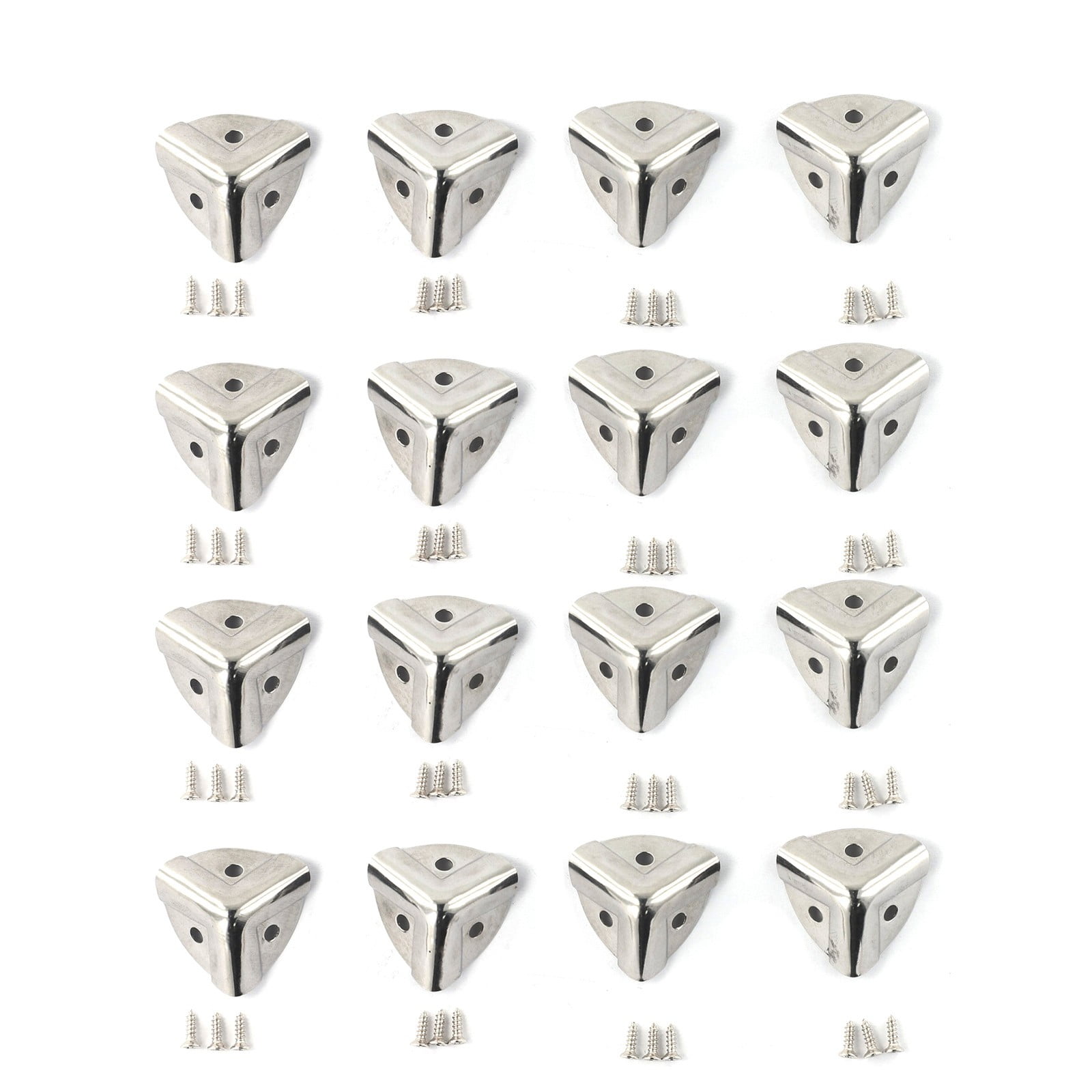 12Pcs Luggage Corner Retro Iron Corner Protect Wooden Box Corner ...