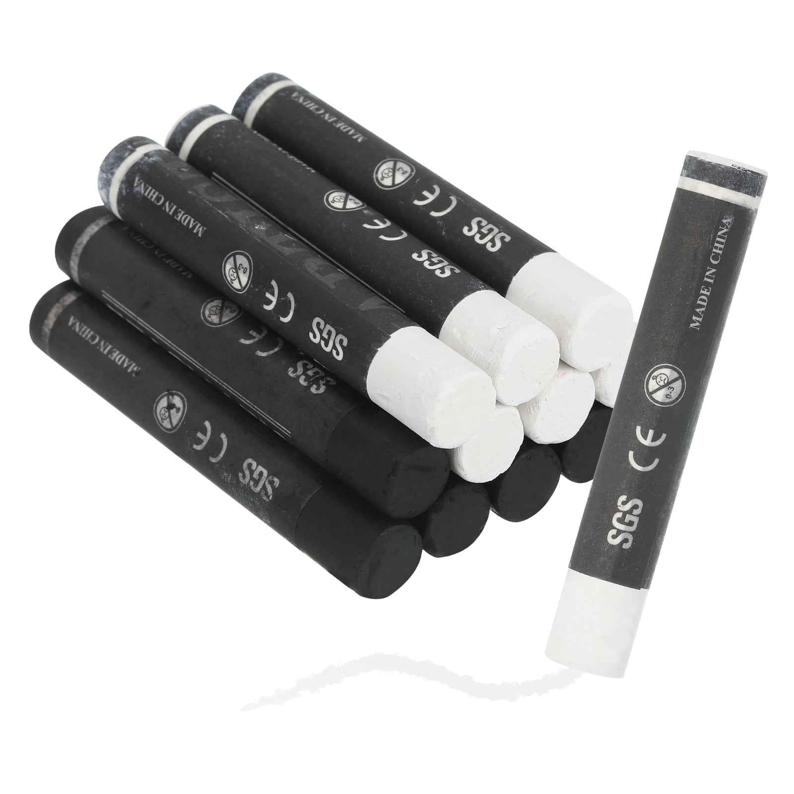 12Pcs Lumber Marking Crayons, 2.8" x 0.4" Round Wax Tire Marker Pen ...