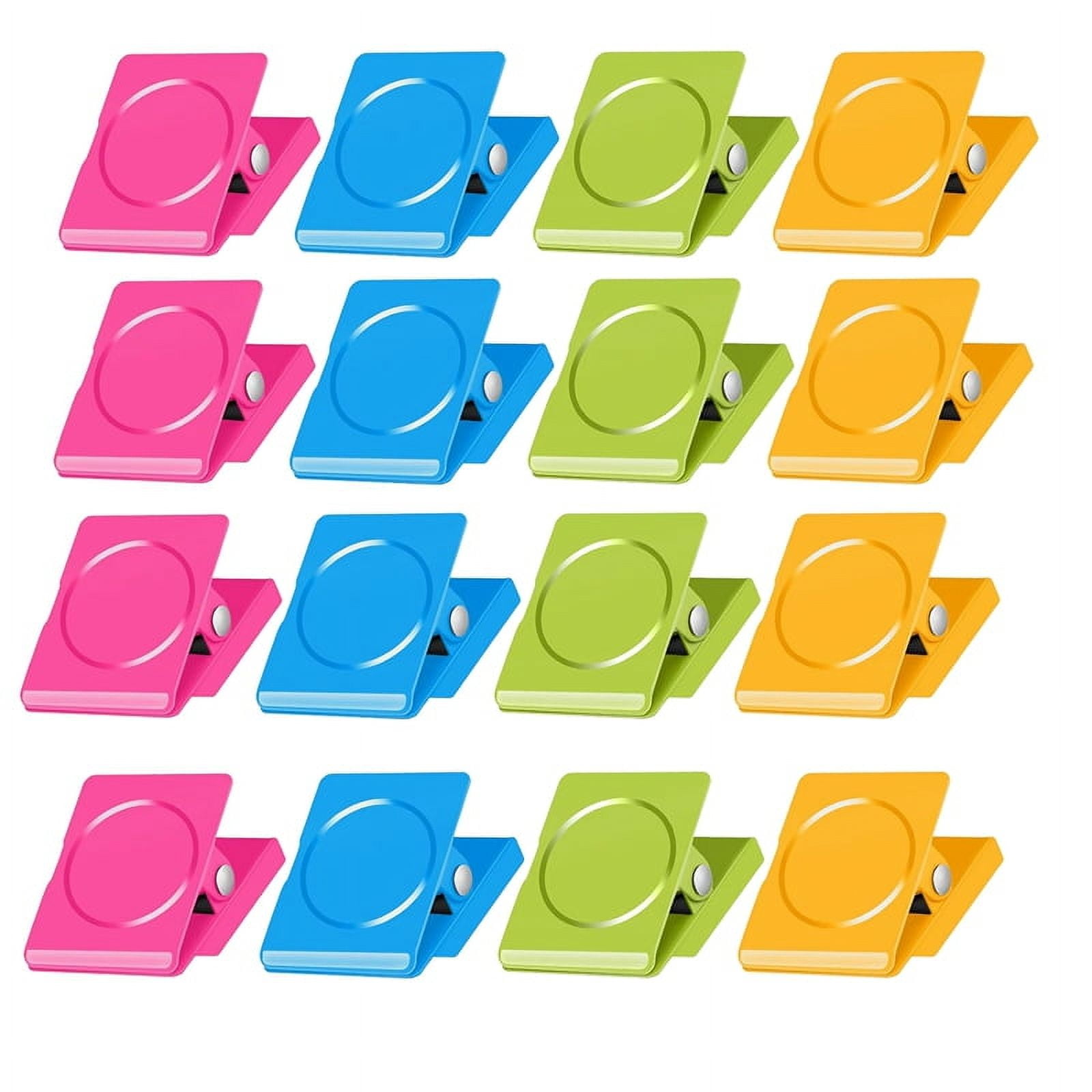 12Pcs Magnetic Clips Strong Refrigerator Magnetic Clips for Hanging ...