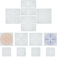 12Pcs Mandala Dotting Stencils Mandala Rock Painting Drawing Tool ...