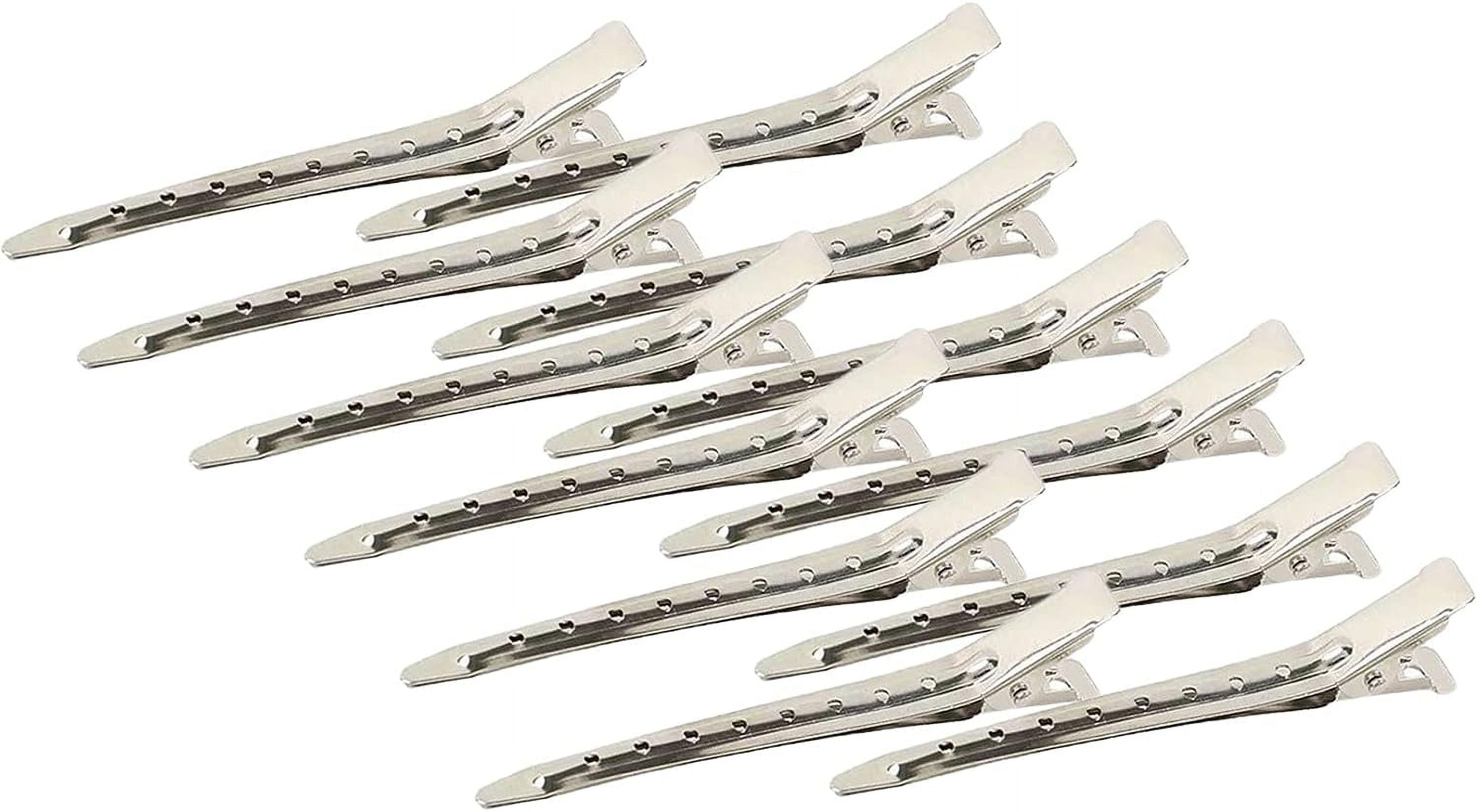 12Pcs Metal Hair Sectioning Clips,3.54 Inches Duck Bill Hair Clips ...