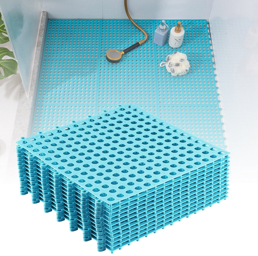 12Pcs Modular Interlocking Cushion, 12" x12" Floor Mat, Non-Slip ...