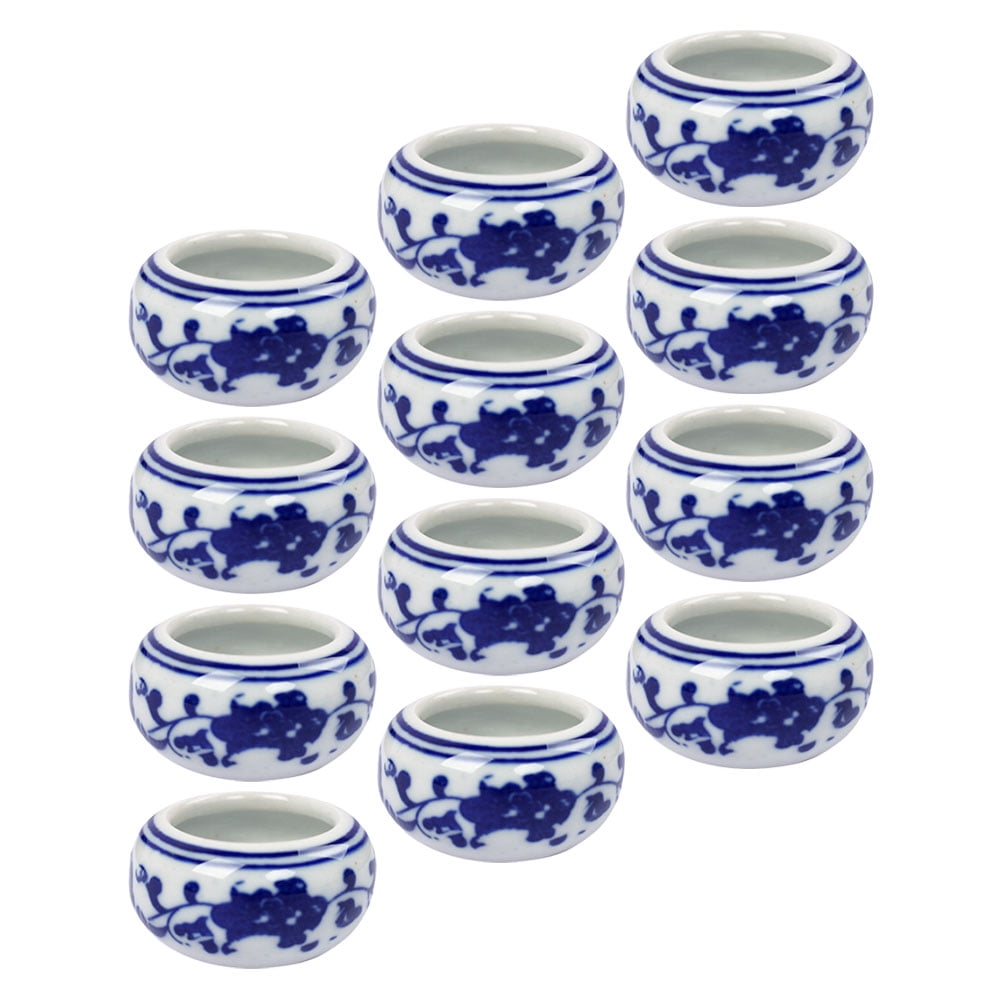 12Pcs Multi-functional Ink Dishes Ink Plates for Chinese Calligraphy ...