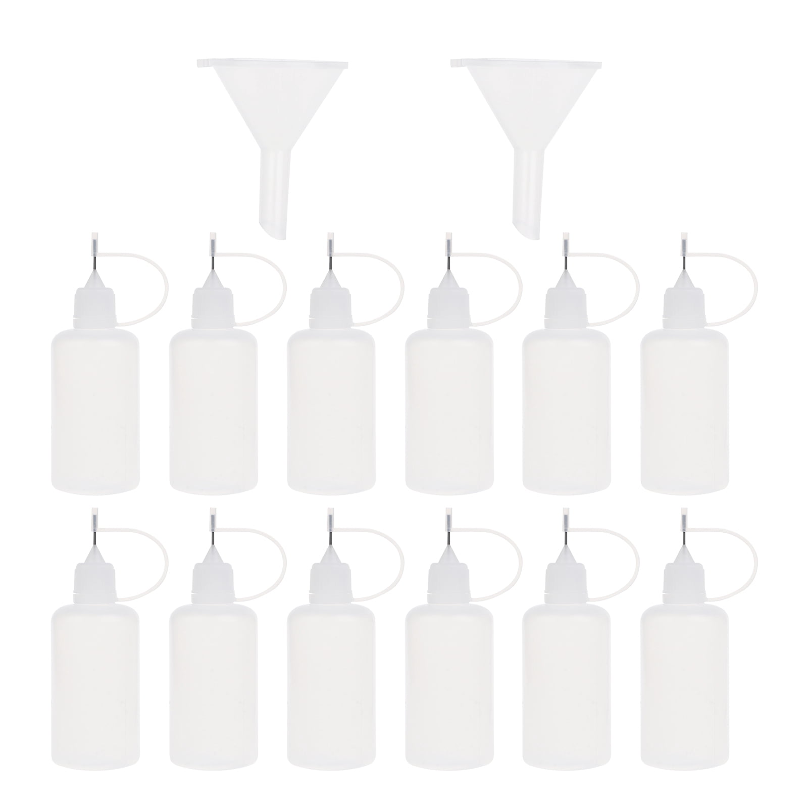 12Pcs Needle Tip Applicator Bottle Fine Tip Glue Applicator Precision ...