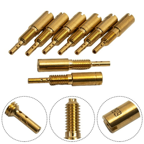 12Pcs New Sub-Injectors for Pilot Jets Slow Jet 37.5-65 for Mikuni Carb ...