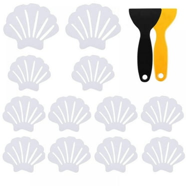Non Slip Bath Stickers 12pcs, Safety Shower Treads Strips, Wave Shape ...