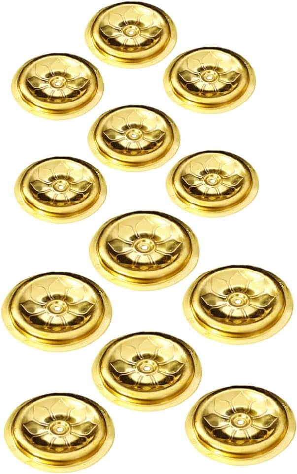 12Pcs Oil Lamp Floating Wicks Holder Design Candle Cork Disc Holders ...