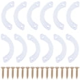 12Pcs PVC Non Slip Drawer Stops Drawer Stoppers for Furniture Semi ...