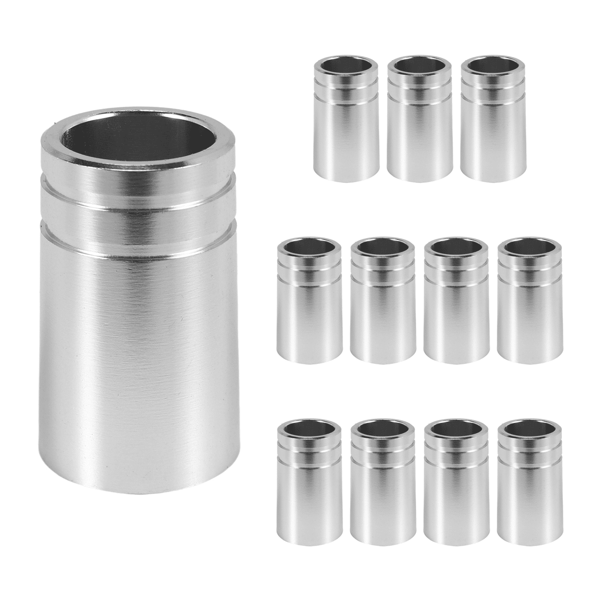 12Pcs/Pack Golf Ferrules .370 Aluminum for Irons Shafts Club ...