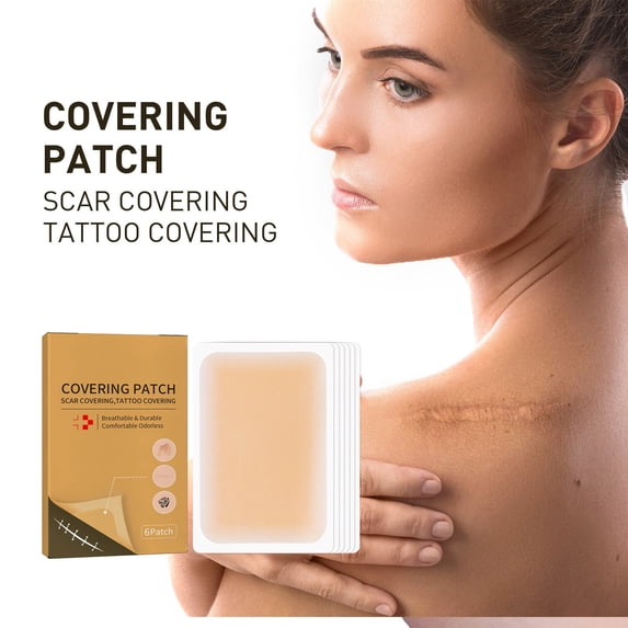 12Pcs/Pack Tattoos Cover Up Tape,Scar Concealer Skin Cover Up Stickers ...