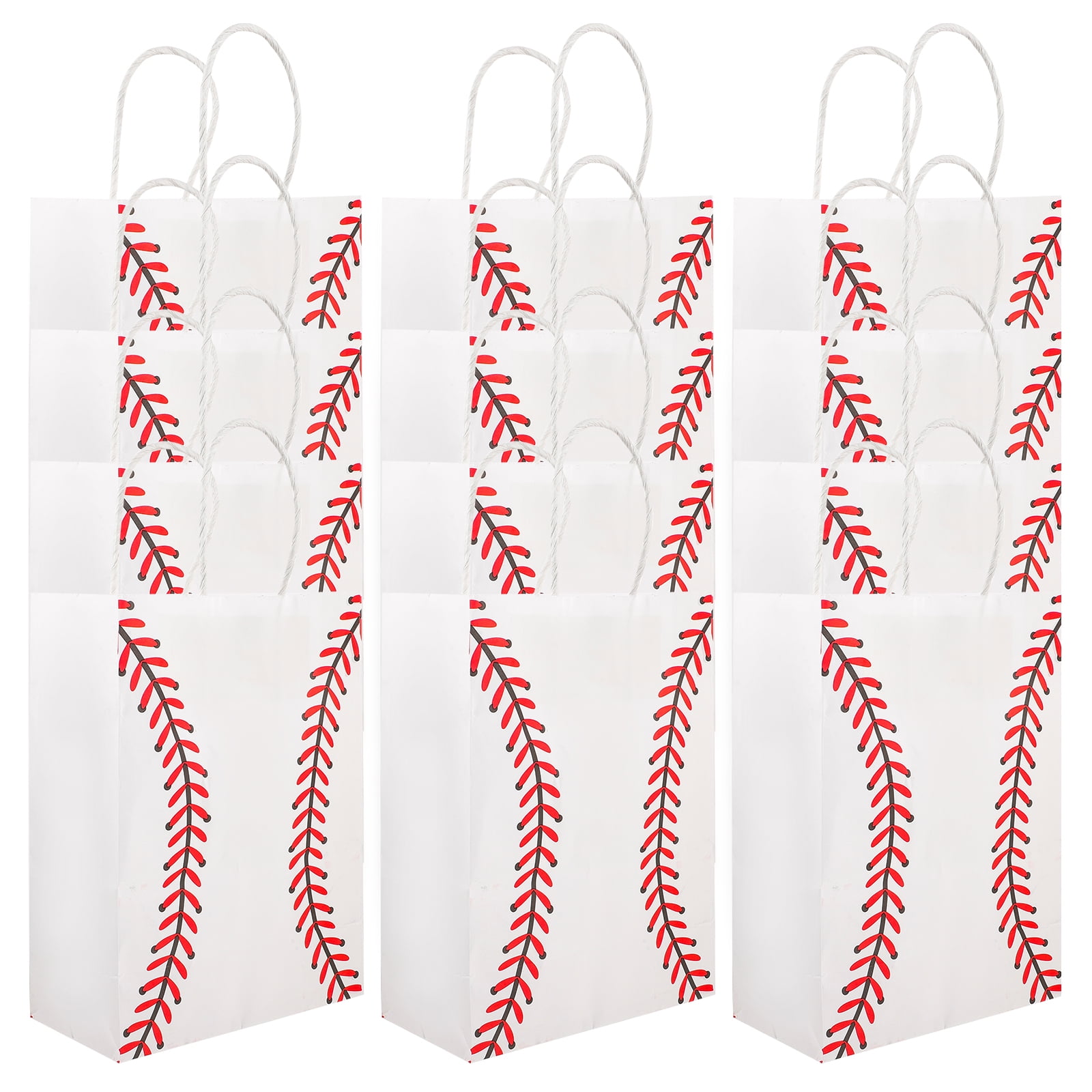 12Pcs Paper Gift Bags with Handle Gift Packing Bags Sports Elements ...