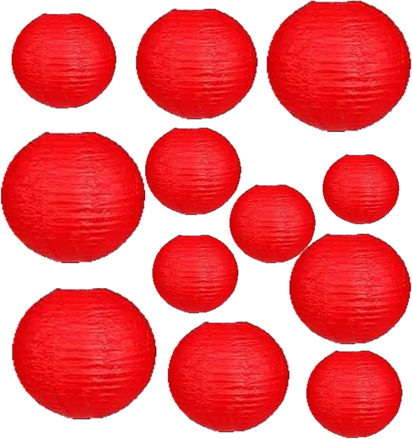 12Pcs Paper Lanterns 6”, 8”, 10”, 12”,Paperlanterns Party Decoration ...
