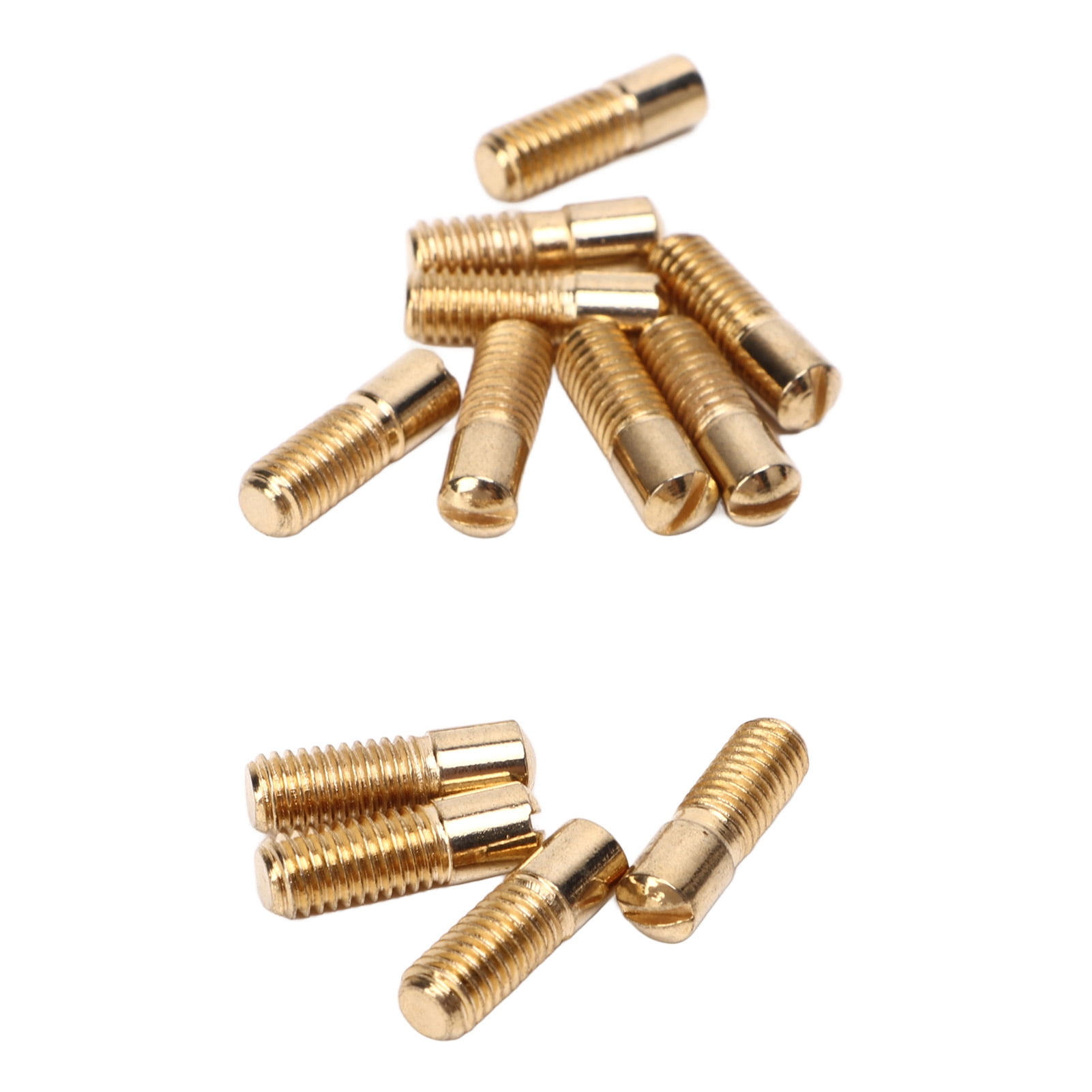 12Pcs Pickup Mounting Screws Metal Single Double Coil Pickup Screws for ...