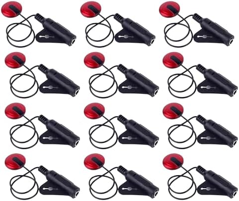 12Pcs Piezo Contact Microphone Pickup For Guitar Violin Banjo Mandolin ...