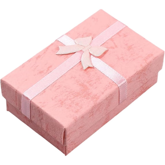 12Pcs Pink Gift Box for Mother’s Day Valentines Cotton Filled Small ...