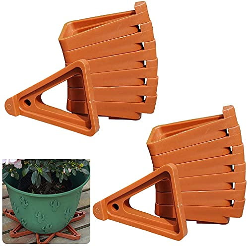 12Pcs Plant Pot Feet, Invisible Flower Pot Risers DIY Combination ...