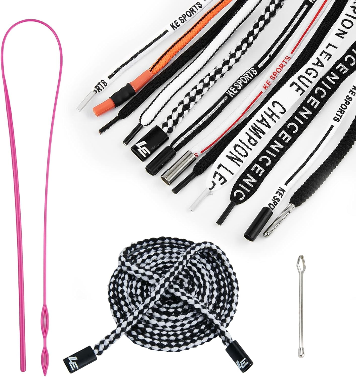 12Pcs Polyester Replacement Drawstring Cords Assorted Hoodie String ...