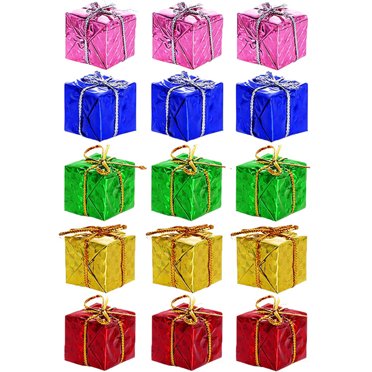 Costway 15 Stacked Pre-Lit Gift Box Tower 67'' Lighted Present ...