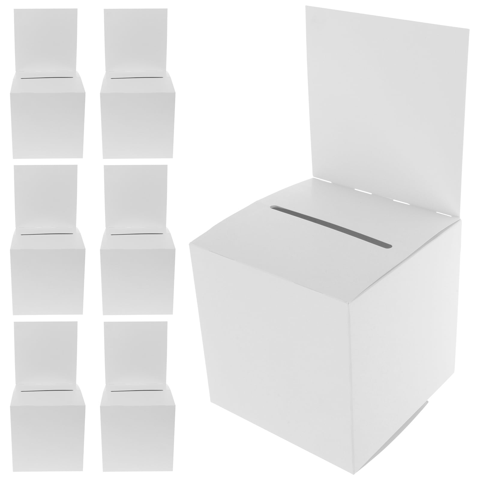 12Pcs Raffle Ballot Game Donation Box Multi-functional Storage Ticket ...