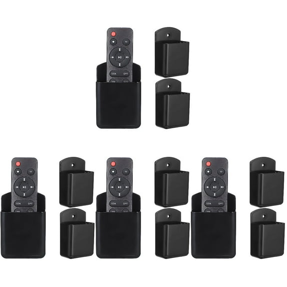 12Pcs Remote Control Holders Tv Remote Holder Wall Mount Wall Hanging ...