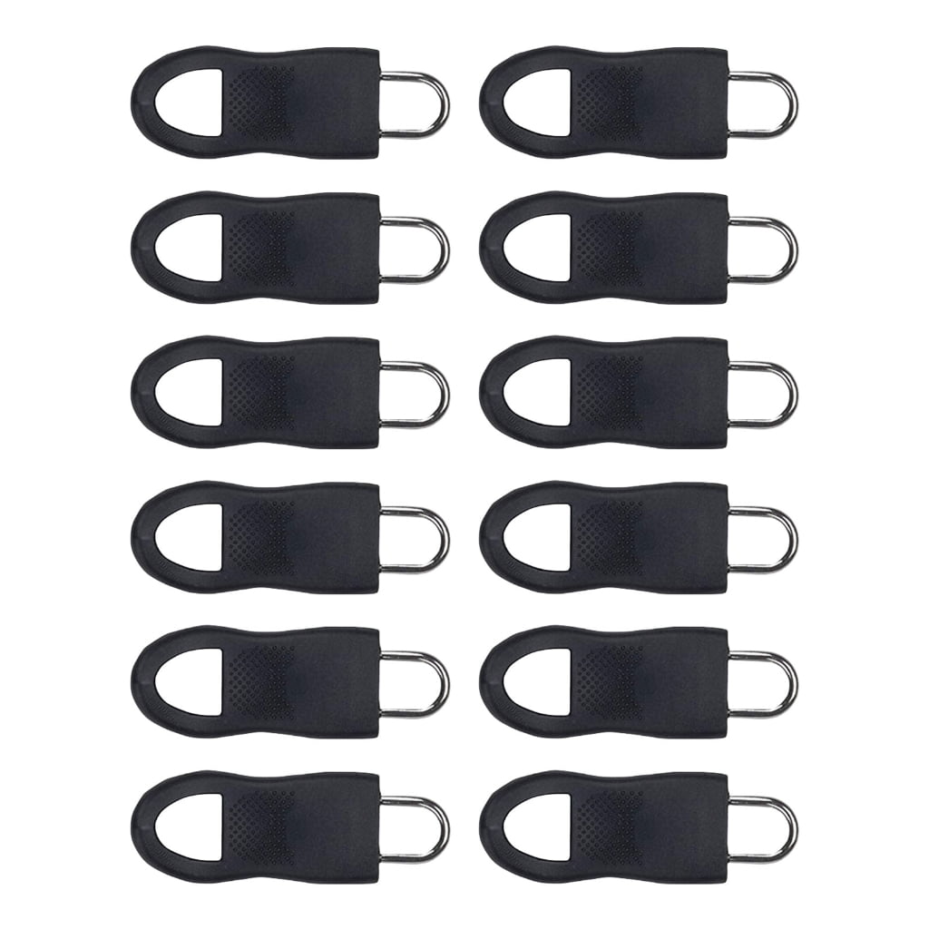 12Pcs Removable Zippers Pull Replacement Detachable Zippers Pulls for ...