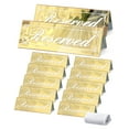 12Pcs Reserved Seating Signs with Polishing Cloth, Mirrored Double ...