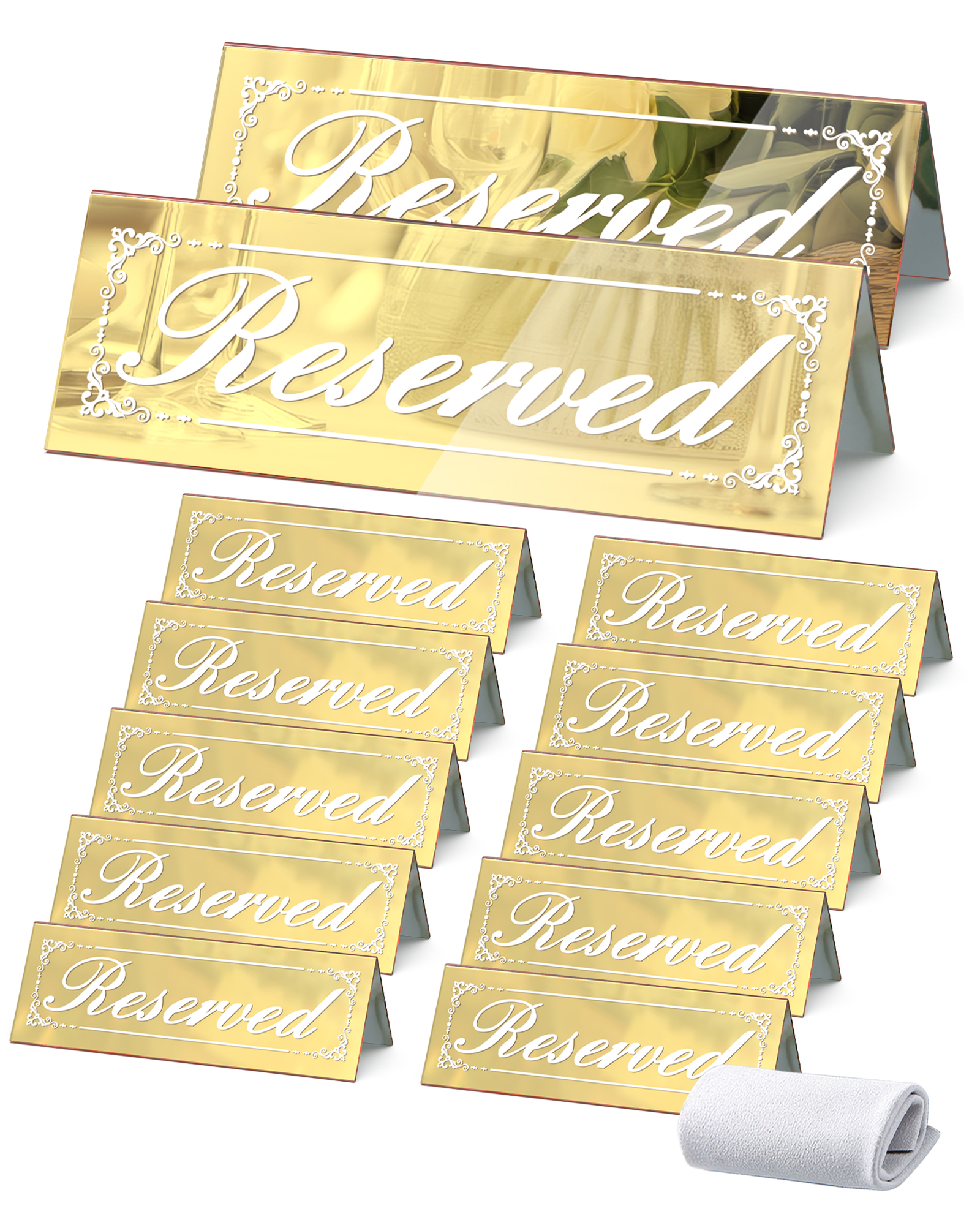 Koyal Wholesale Minimal Modern Table Reserved Signs for Wedding ...
