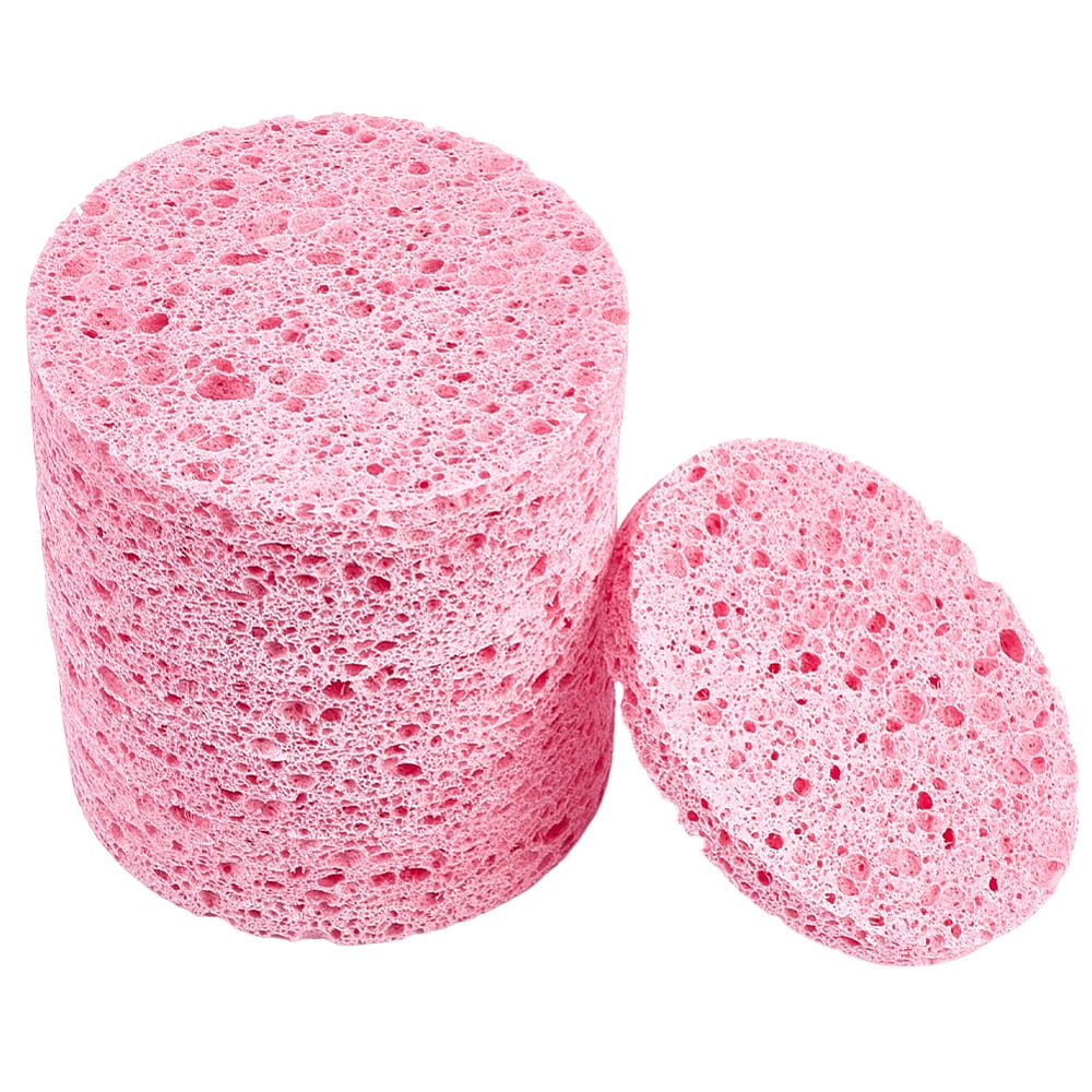 12Pcs Reusable Makeup Remover Sponge Pads Facial Cleansing Sponge Flat ...