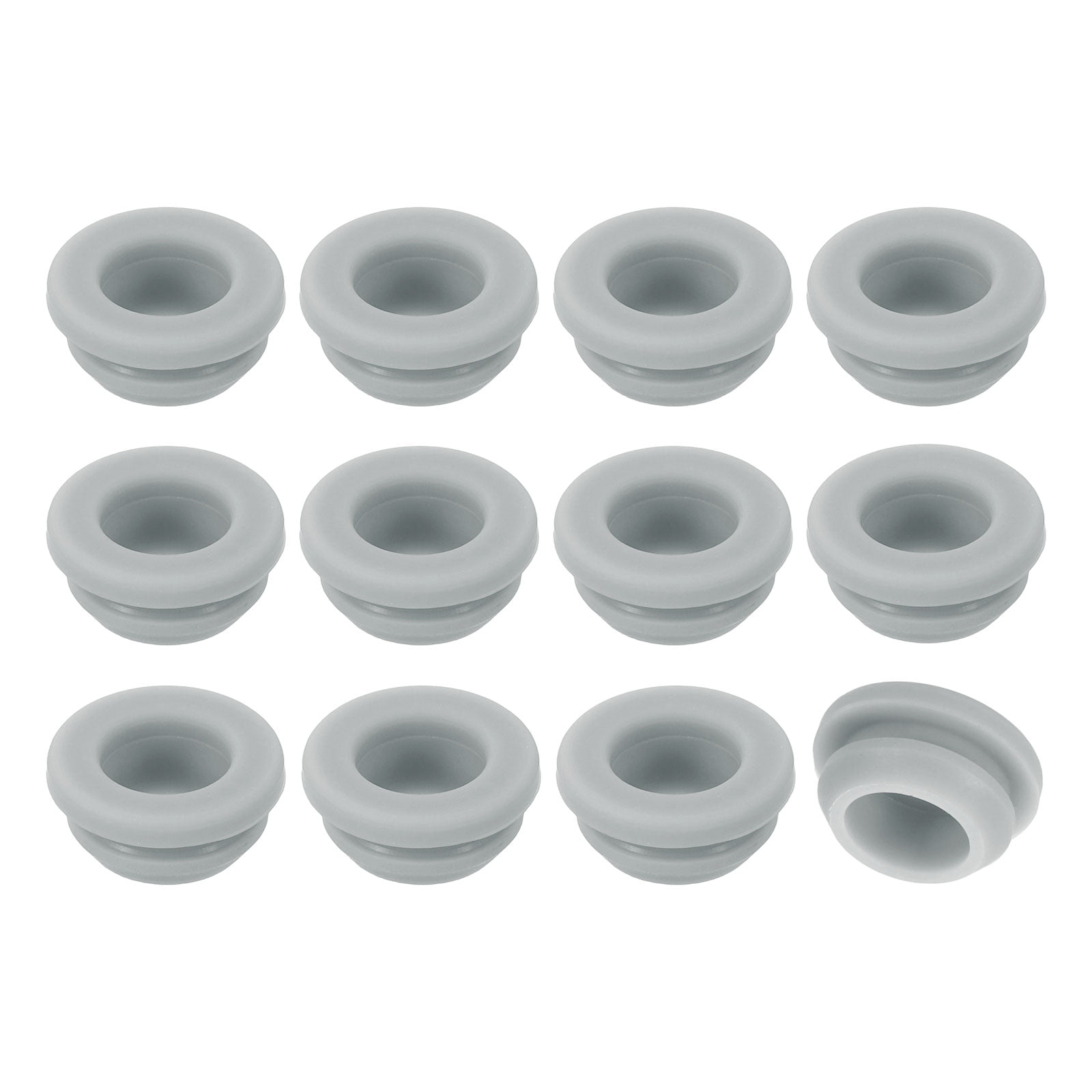 12Pcs Rubber Grommets, Mount Dia 11mm ID 8mm Snap Firewall Hole Plug ...