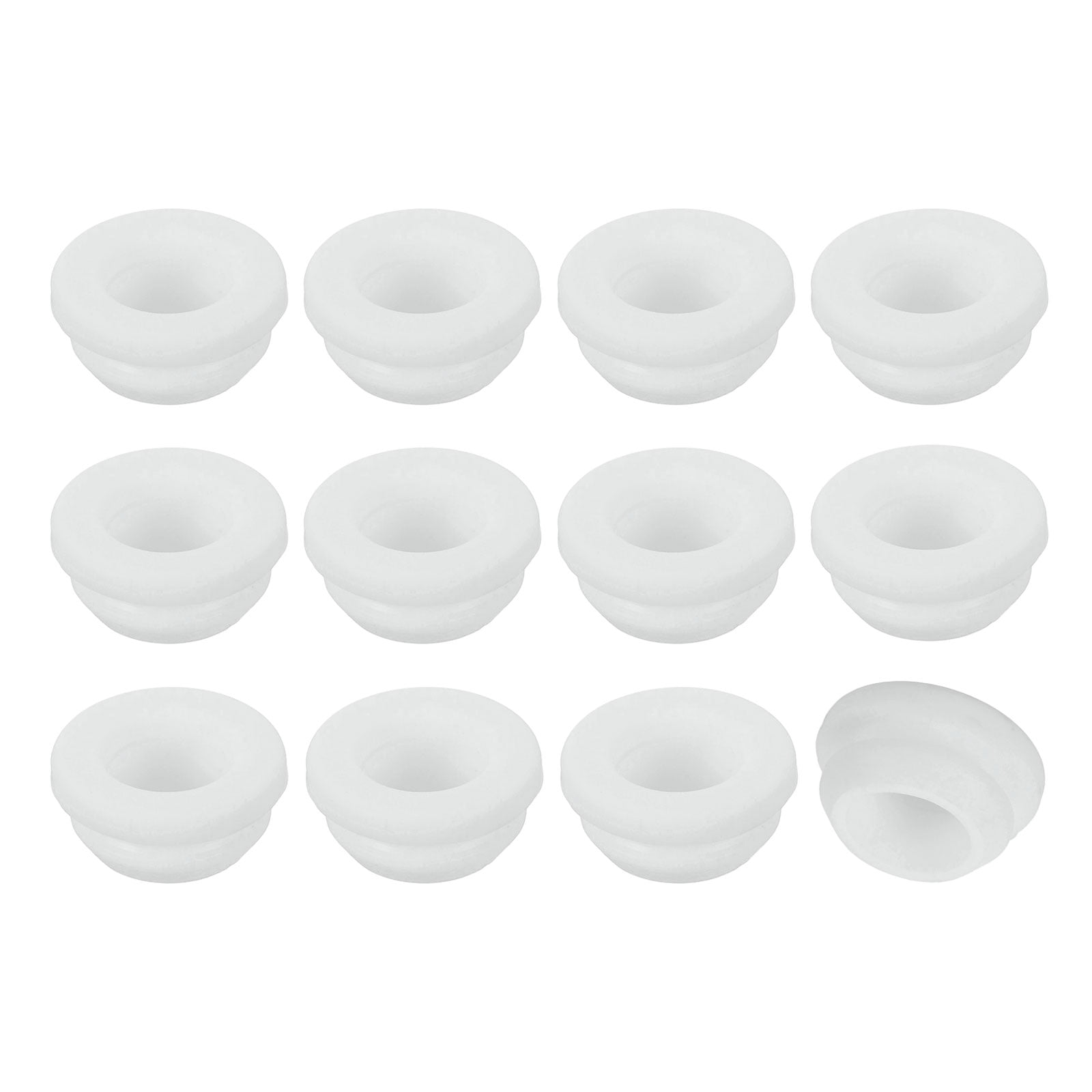 12Pcs Rubber Grommets, Mount Dia 11mm ID 8mm Snap Firewall Hole Plug ...