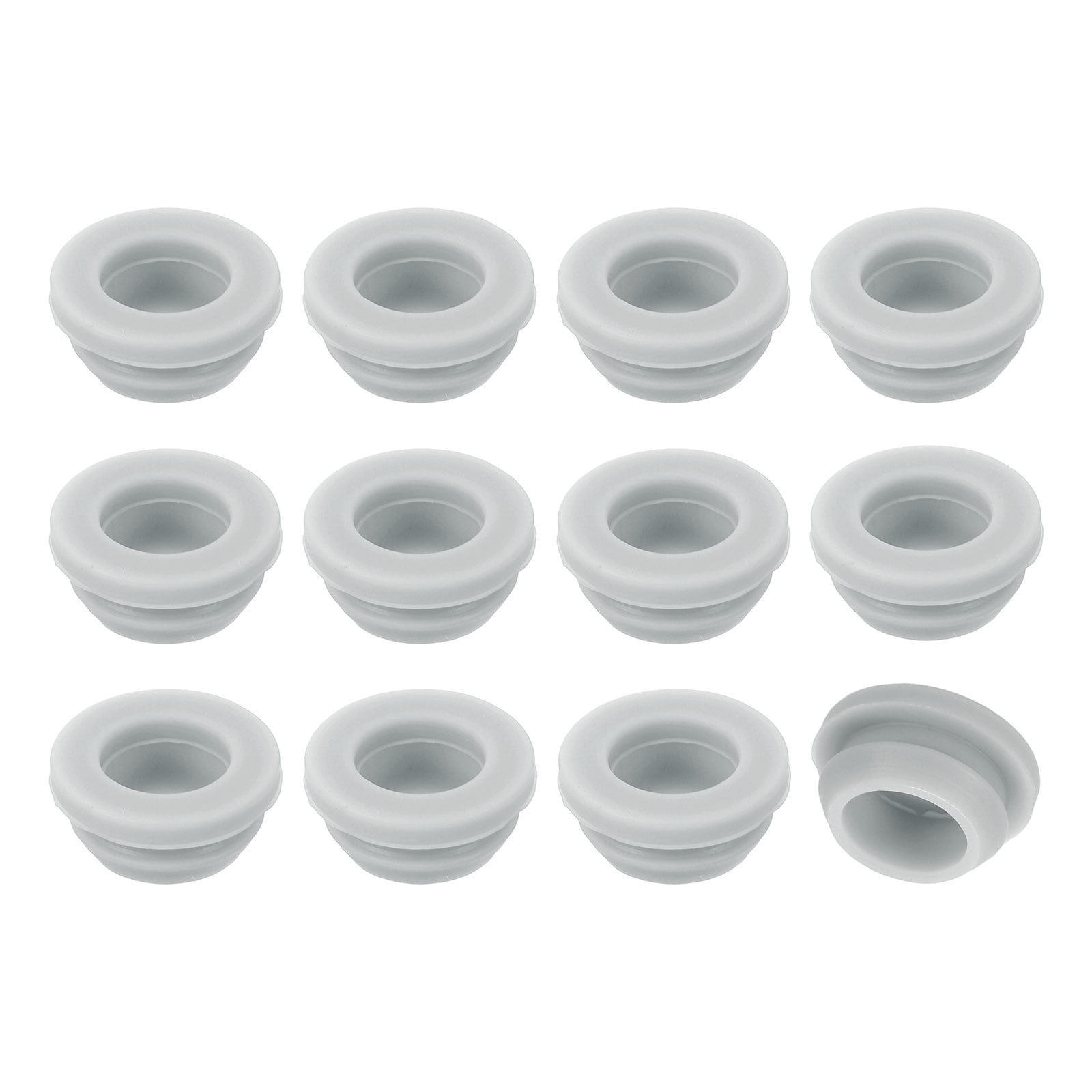 12Pcs Rubber Grommets, Mount Dia 12mm ID 9mm Snap Firewall Hole Plug ...