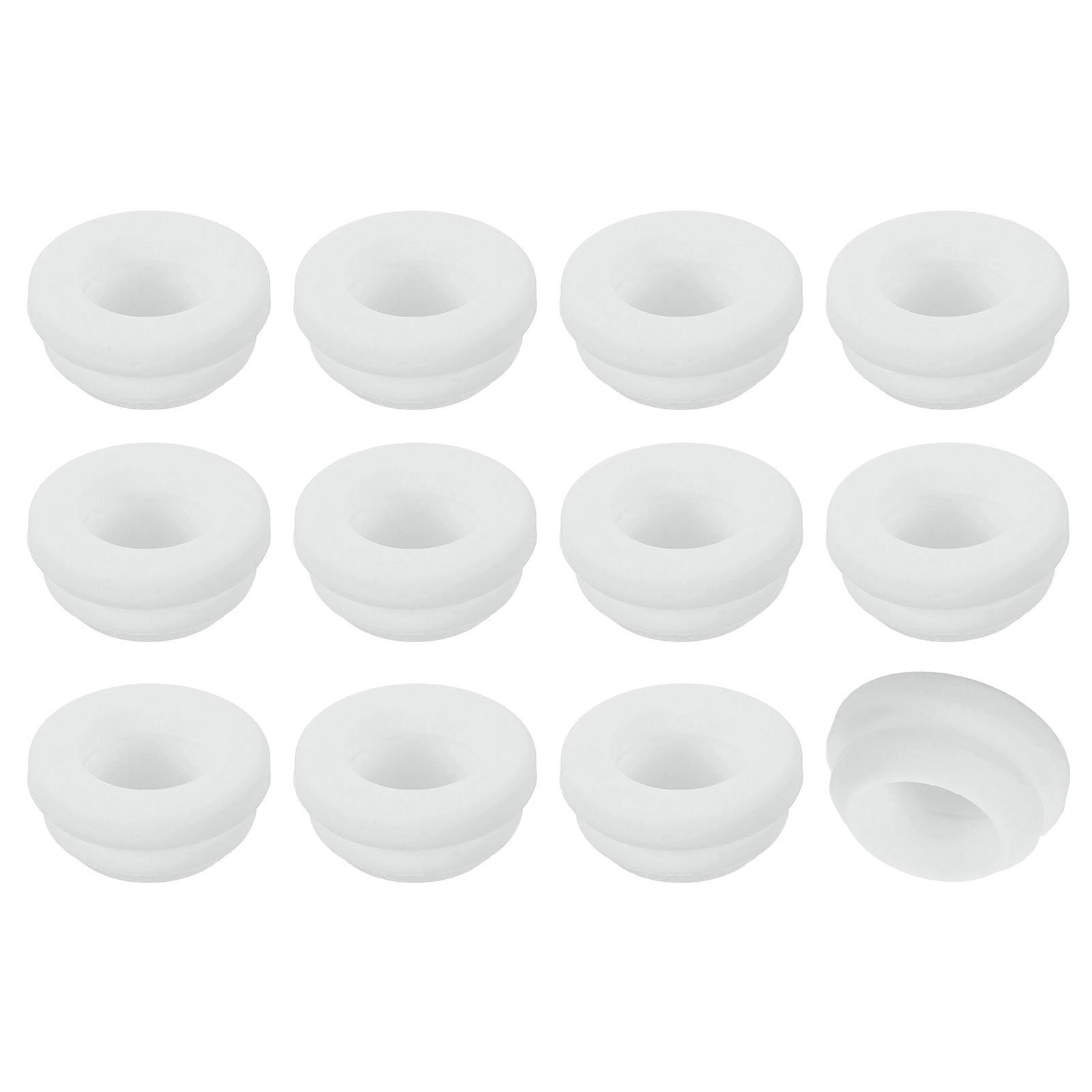 12Pcs Rubber Grommets, Mount Dia 13mm ID 10mm Snap Firewall Hole Plug, Anti-Scratch Hole Cover ...