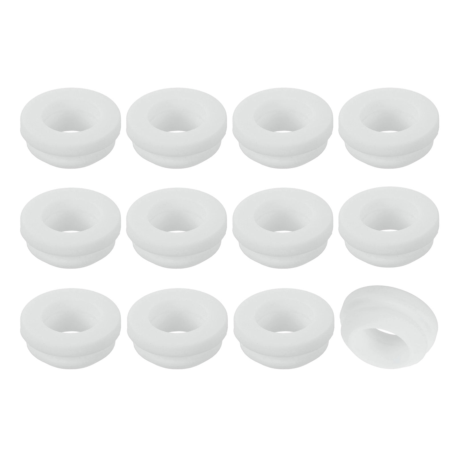 12Pcs Rubber Grommets, Mount Dia 16mm ID 12mm Snap Firewall Hole Plug ...