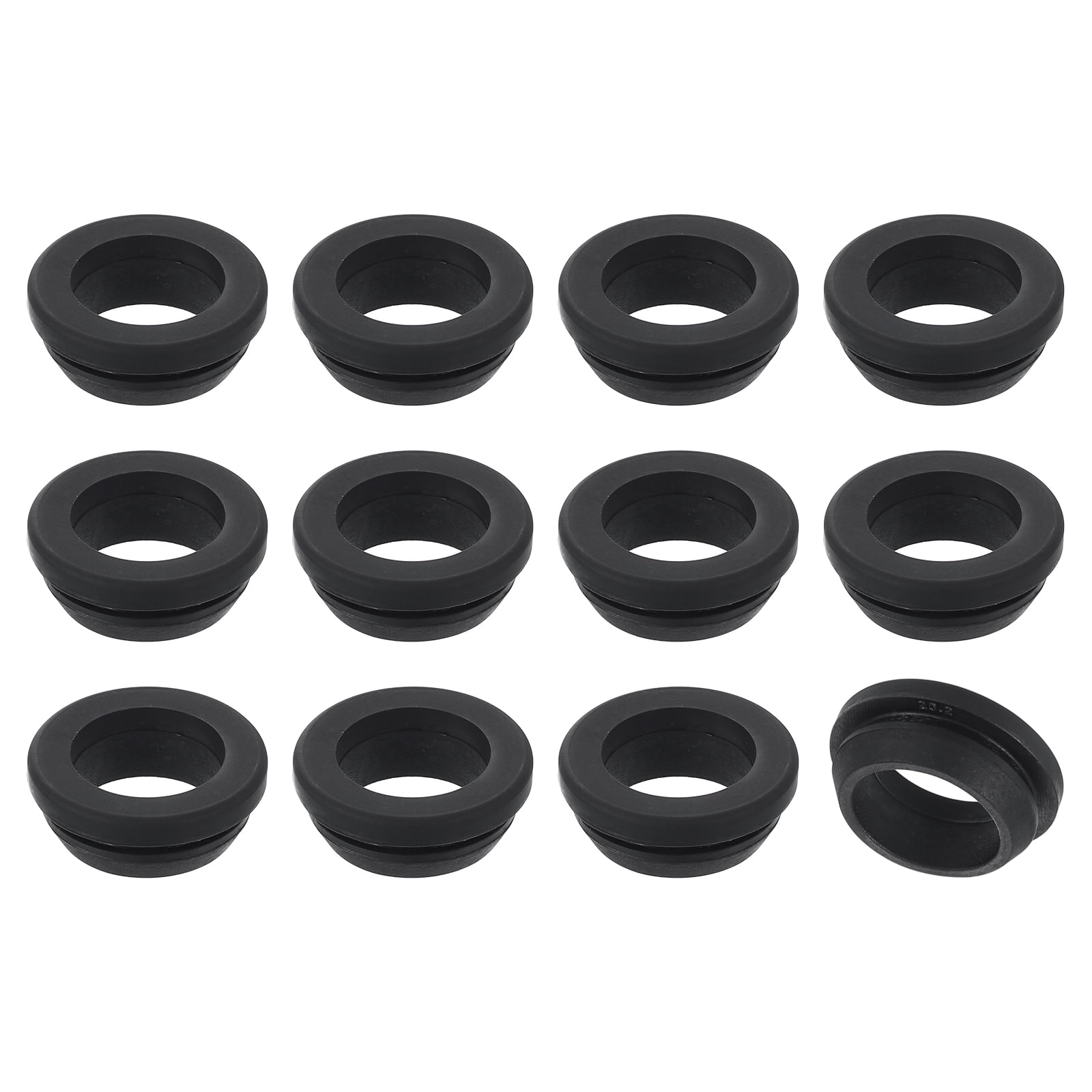12Pcs Rubber Grommets, Mount Dia 20mm ID 16mm Snap Firewall Hole Plug ...
