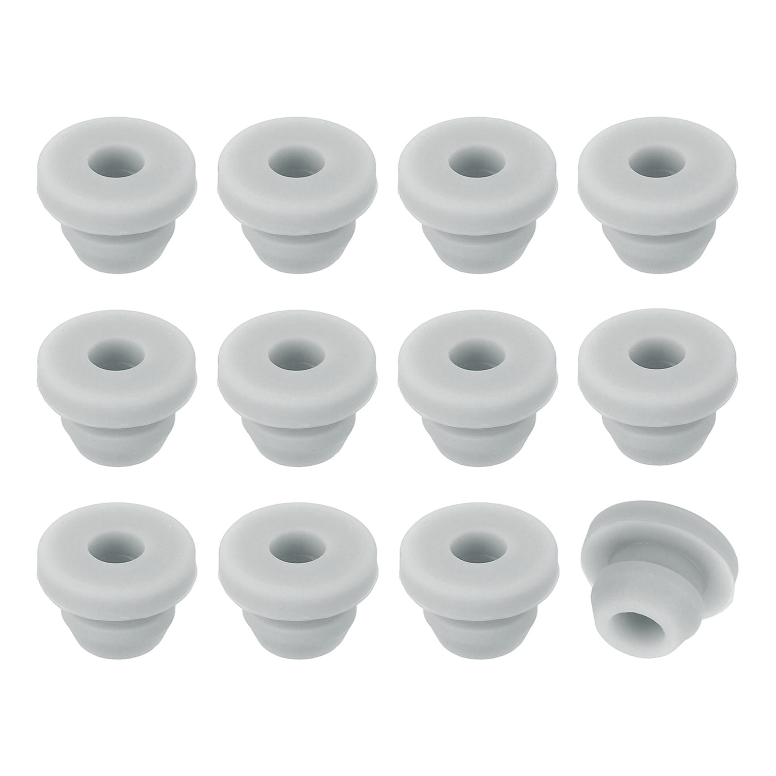 12Pcs Rubber Grommets, Mount Dia 5.5mm ID 3mm Snap Firewall Hole Plug ...