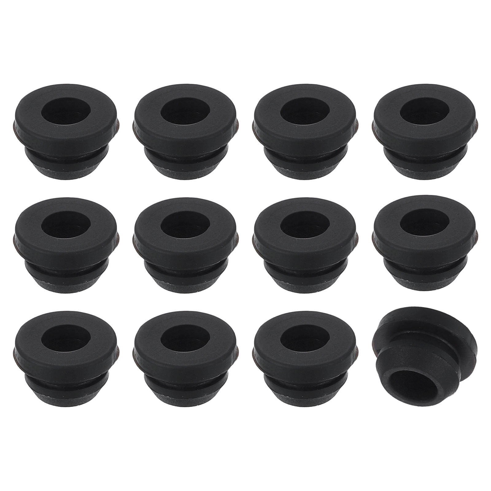12Pcs Rubber Grommets, Mount Dia 8mm ID 5.5mm Snap Firewall Hole Plug ...
